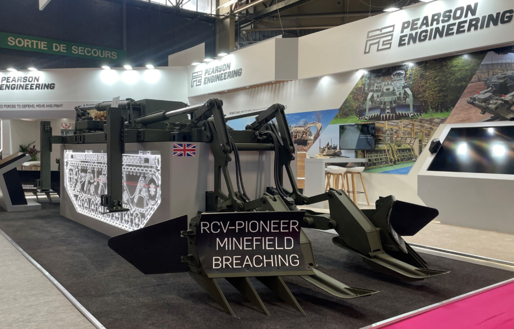Pearson Engineering adds to mine plough range with Mission Payload for Robotic Combat Vehicles ...